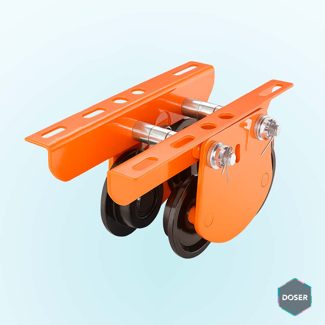 Carro Manual para Montaje en Riel – 1 Tonelada – DOSERMX